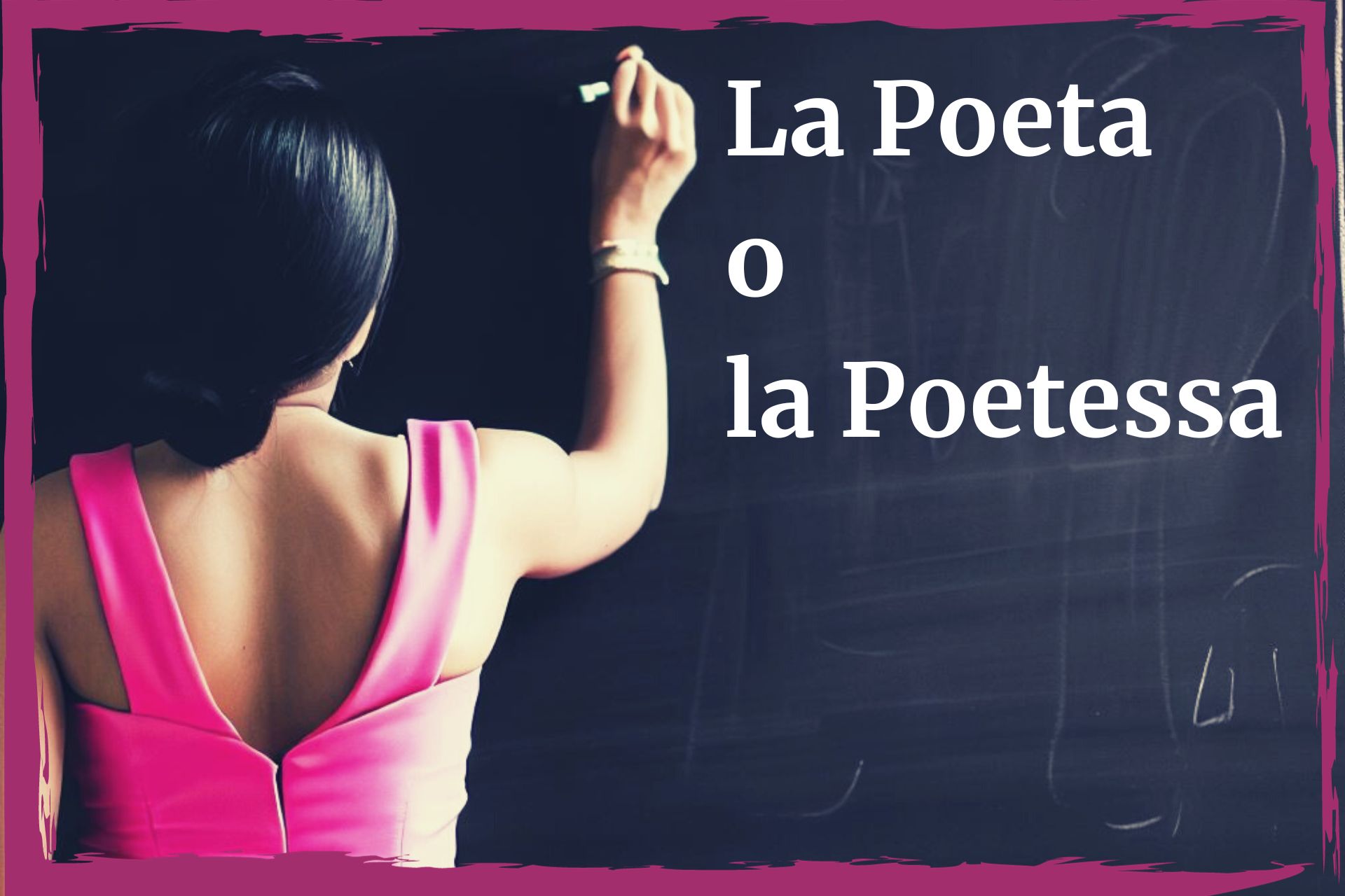Si dice "poeta" o "poetessa" al femminile?