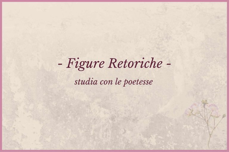 Elenco delle figure retoriche: significato ed esempi pratici